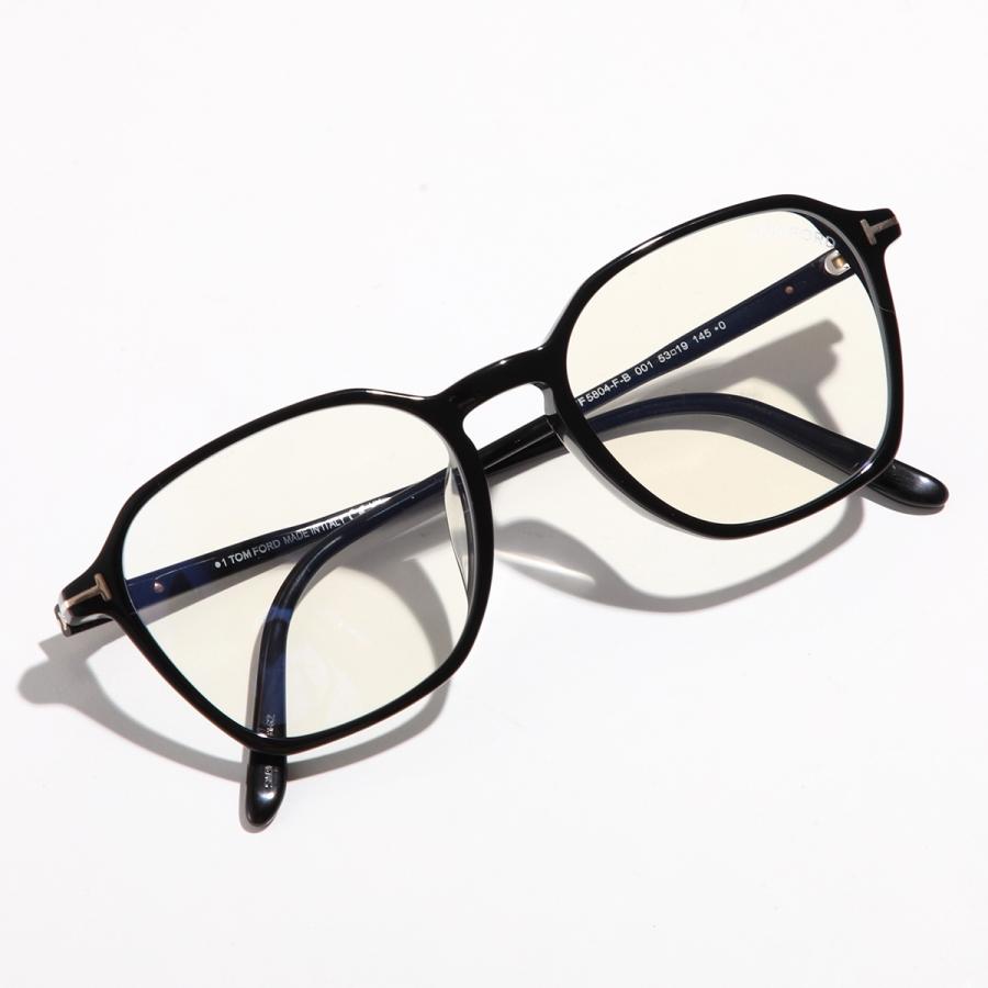 TOM FORD トムフォード メガネ TF5804-F-B FT5804-F-B メンズ ウェリントン型 フルリム めがね 眼鏡 伊達メガネ ...