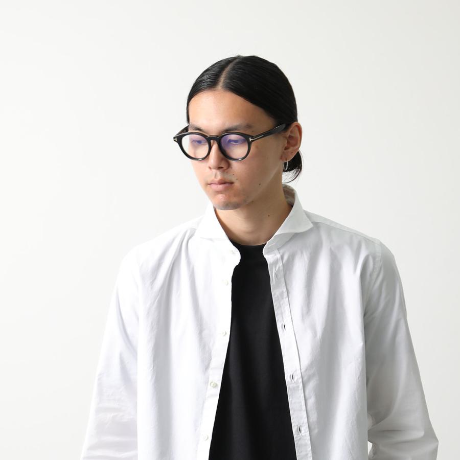 TOM FORD トムフォード メガネ TF5931-D-B FT5931-D-B メンズ ボストン型 フルリム ブルーライトカット めがね ...