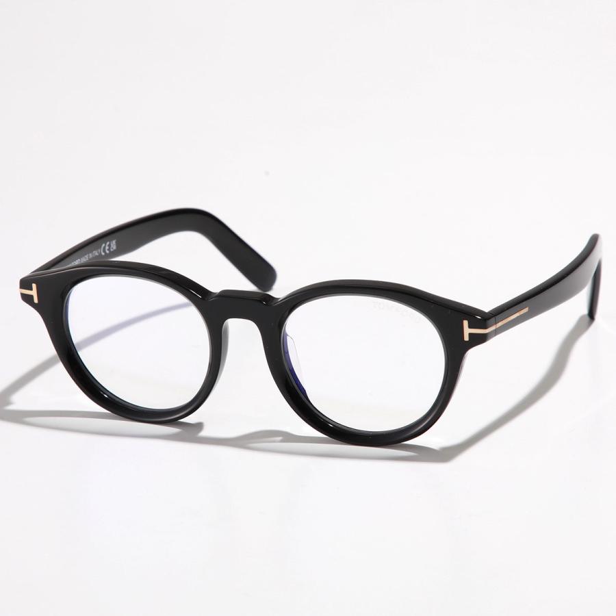TOM FORD トムフォード メガネ TF5931-D-B FT5931-D-B レディース ボストン型 フルリム ブルーライトカット ...