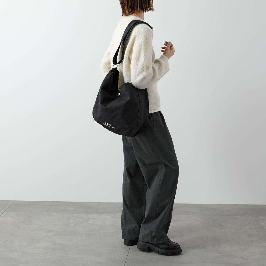 A.P.C. APC アーペーセー ショルダーバッグ Besace Journal PSAJZ M61939 レディース トートバッグ ロゴ ...