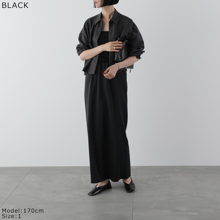 IHATOV イーハトーブ ロングスカート T/W Maxi Skirt IH11-6A-89117 IH11-7P-73315 レディース ウールブレンド Iライン マキシ丈 カラー2色 ...