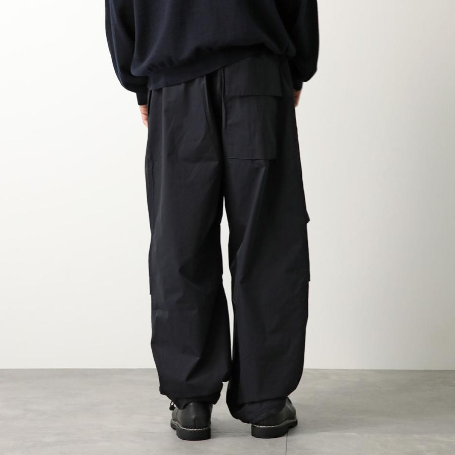 STUDIO NICHOLSON スタジオニコルソン カーゴパンツ BOLSENA SNM 1217 メンズ ワイド コットン BLACK-INK : インポートセレクトmusee - 通販 ...