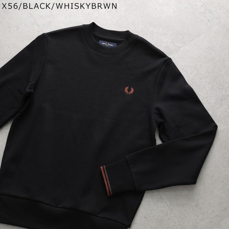 FRED PERRY（フレッドペリー） トレーナー CREW NECK SWEATSHIRT M7535 レディース スウェット 長袖 クルー ...