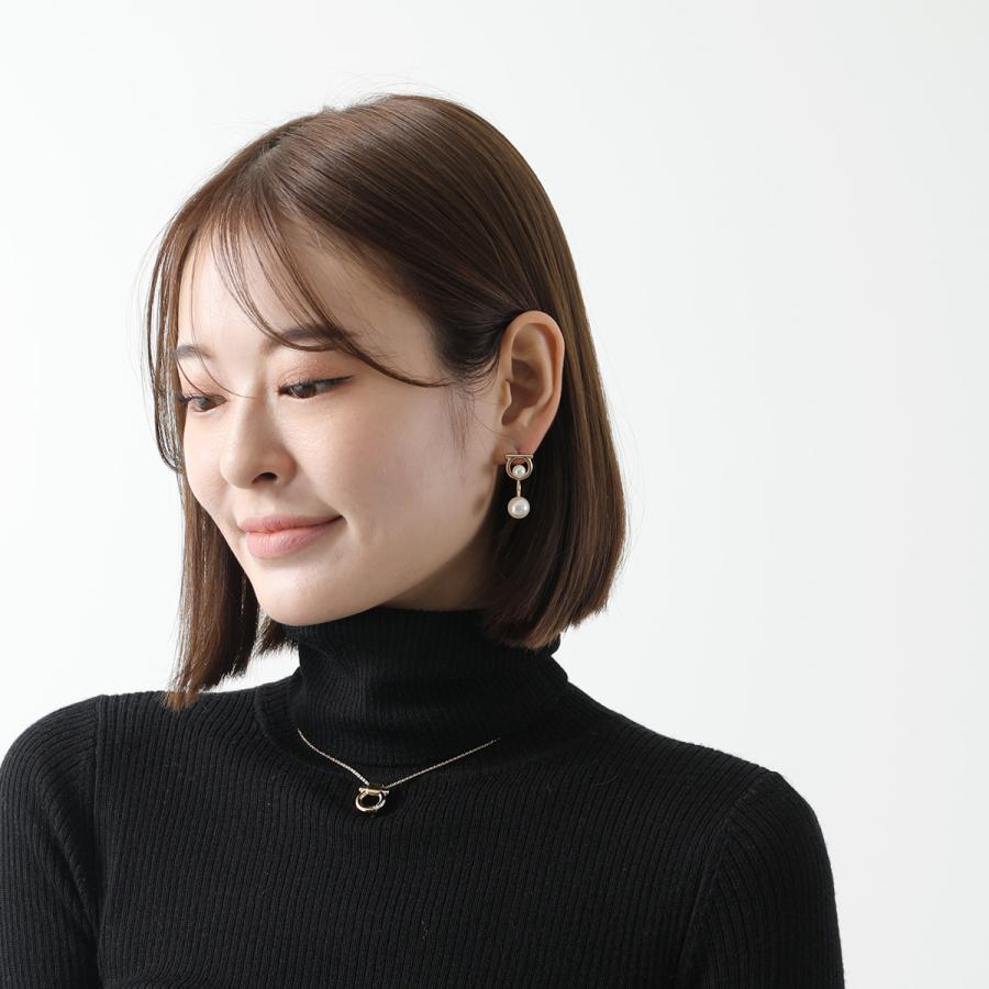 FERRAGAMO フェラガモ ピアス 76 0386 レディース ガンチーニ ガラスパール 真鍮 アクセサリー 001/ORGIOV/PEARL : インポートセレクトmusee - 通販 ...