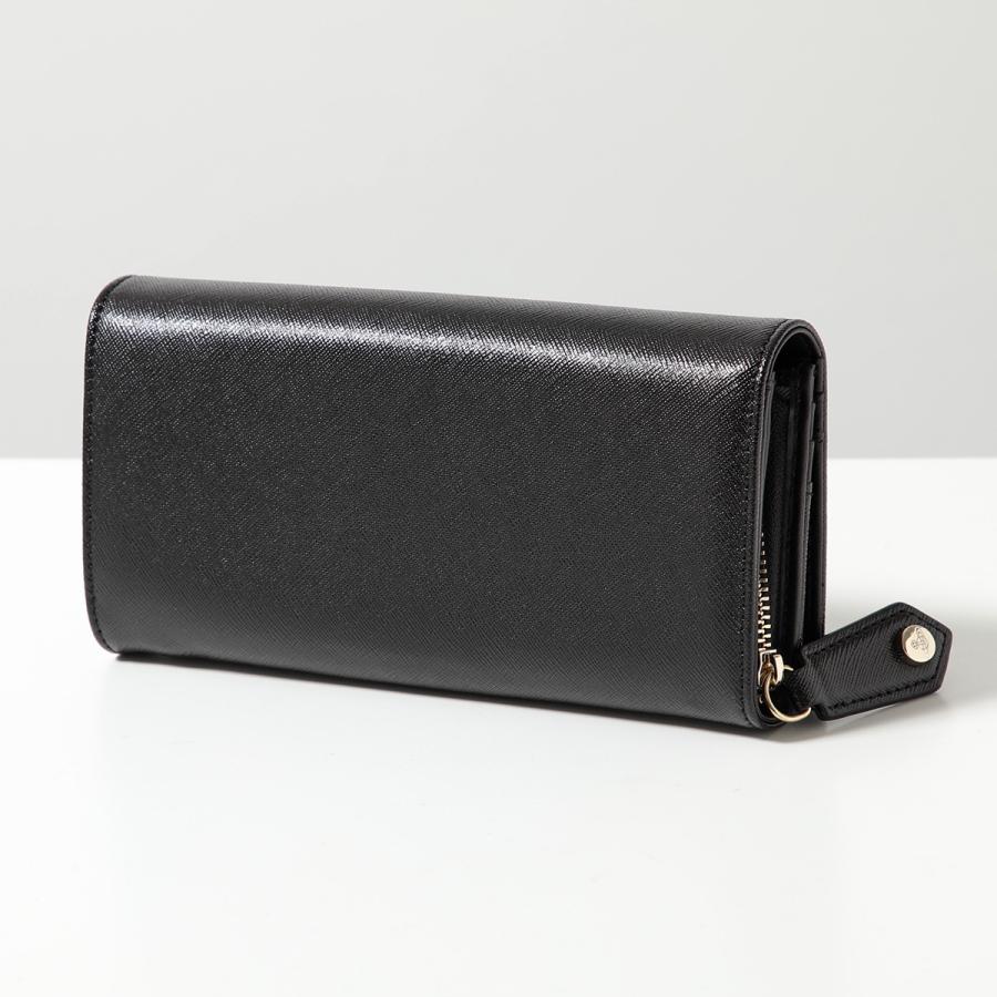 Vivienne Westwood ヴィヴィアンウエストウッド 二つ折り長財布 51060025 42106 メンズ レディース 立体オーブ レザー 小銭入れ付き N402/BLACK ...