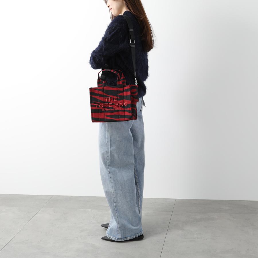 MARC JACOBS（マーク・ジェイコブス） ショルダーバッグ THE ZEBRA CANVAS SMALL TOTE BAG ...