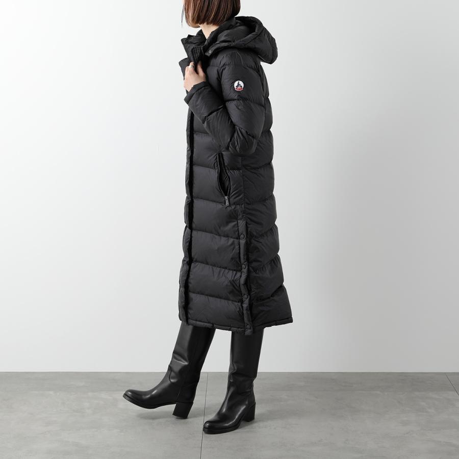 JOTT ジョット ダウンコート KARACHI WPAR04 レディース フード付 スリット ロング丈 999 BLACK : インポートセレクトmusee - 通販 - Yahoo!ショッピング