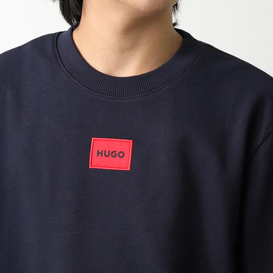 HUGO BOSS ヒューゴボス トレーナー 50447964 メンズ スウェット 長袖 クルーネック スウェットシャツ ロゴラベル 405 ...