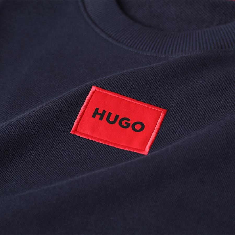 HUGO BOSS ヒューゴボス トレーナー 50447964 メンズ スウェット 長袖 クルーネック スウェットシャツ ロゴラベル 405 ...