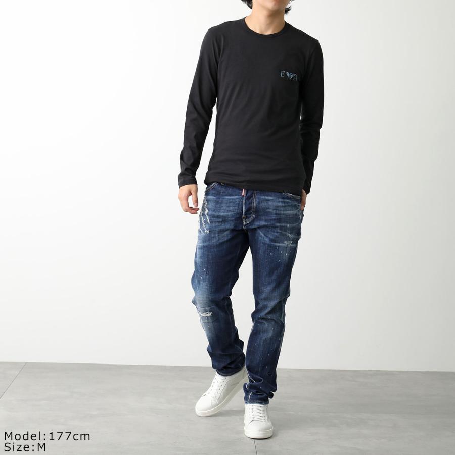 EMPORIO ARMANI UNDER WEAR エンポリオアルマーニ 長袖 カットソー 111023 4F715 メンズ クルーネック ...