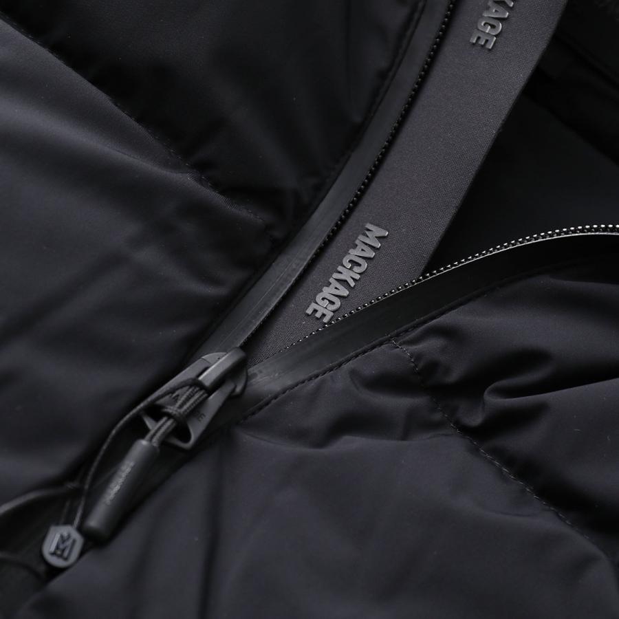 Mackage MACKAGE マッカージュ ダウンジャケット SAMUEL-SKI メンズ フード付き ナイロン ストレッチ ブルゾン 撥水 ...