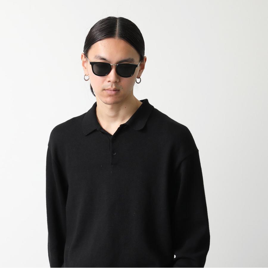 SAINT LAURENT サンローラン サングラス SL 753 メンズ レディース ウェリントン型 フルリム ロゴ アイウェア カラー2色 ...