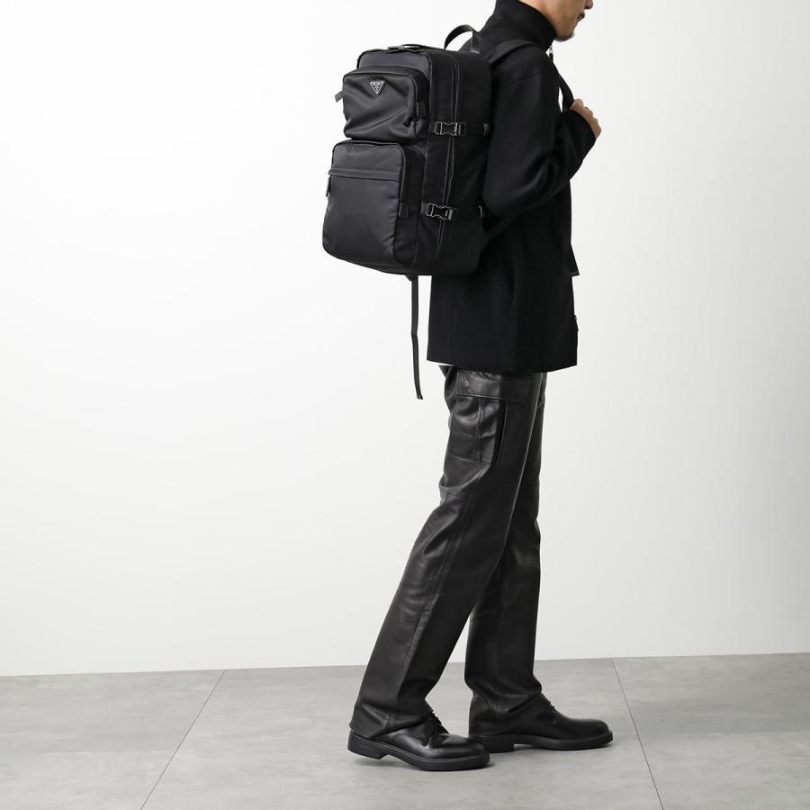 PRADA プラダ バックパック 2VZ101 2DMG メンズ Re-Nylon ナイロン リュック トライアングルロゴ 鞄 2VZ101 ...