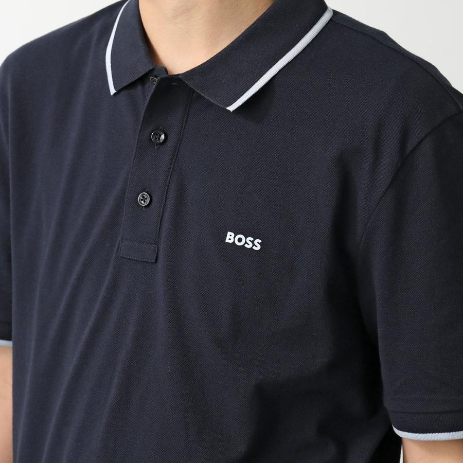 HUGO BOSS ヒューゴボス ポロシャツ 50494697 メンズ 半袖 コットン ストレッチ ロゴ 409 : 361226120 ...