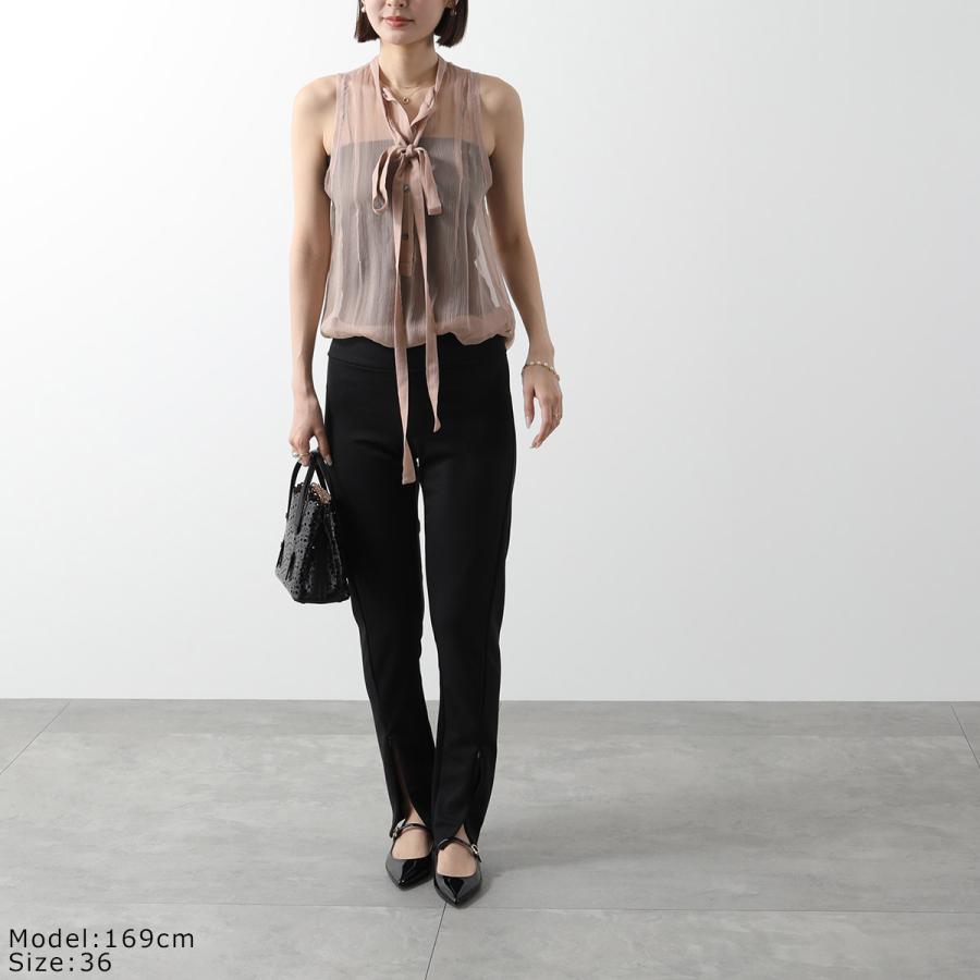 N°21 ヌメロヴェントゥーノ タンクトップ G171 5566 レディース ノースリーブ リボンタイ シースルー シルク 4151 : インポートセレクトmusee - 通販 - Yahoo ...