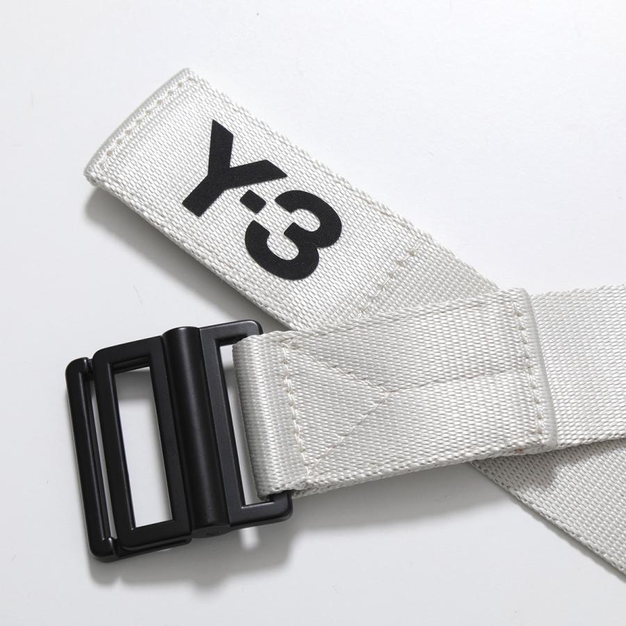 Y-3 ワイスリー ベルト CL L BELT H63102 レディース ウェビング メタルバックル ロゴ TALC : インポートセレクト ...