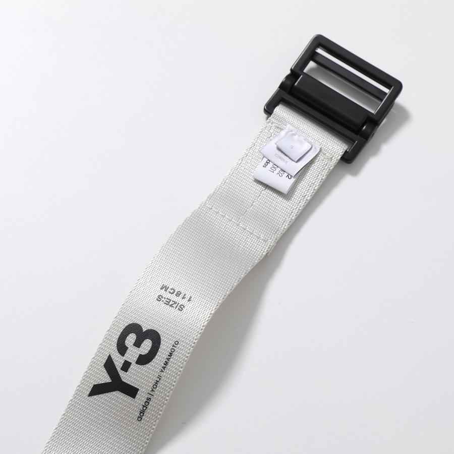 Y-3 ワイスリー ベルト CL L BELT H63102 レディース ウェビング メタルバックル ロゴ TALC : インポートセレクト ...