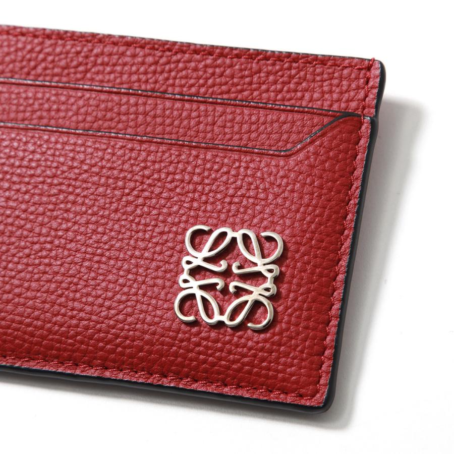 LOEWE ロエベ カードケース C821075X01 レディース アナグラム レザー パスケース 定期入れ ミニ財布 7695/ROUGE : 370121200 : インポートセレクト ...
