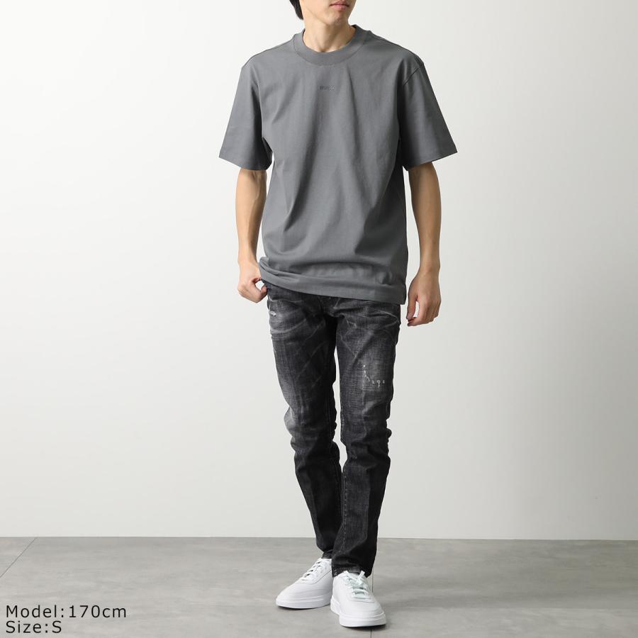HUGO BOSS ヒューゴボス Tシャツ DAPOLINO 50488330 メンズ 半袖 クルーネック ロゴT ロゴプリント コットン ...