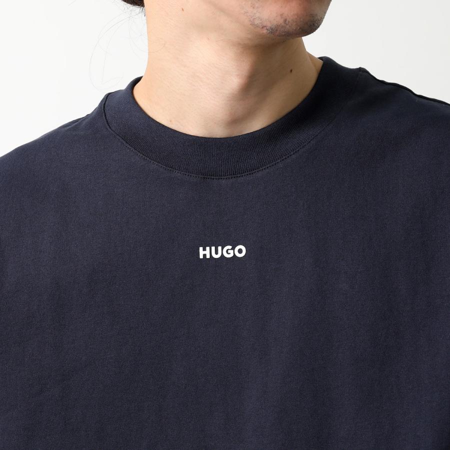HUGO BOSS ヒューゴボス Tシャツ DAPOLINO 50488330 メンズ 半袖 クルーネック ロゴT ロゴプリント コットン ...