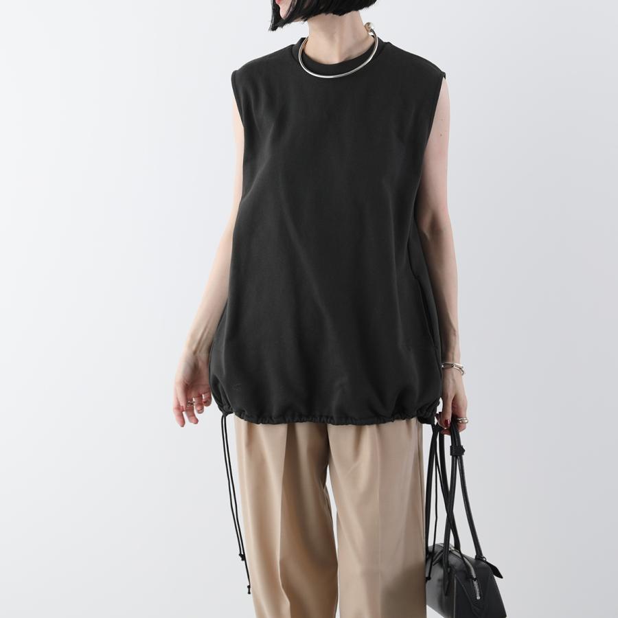 euphoric' ユーフォリック ノースリーブスウェット EU-CT5101 レディース コットン バルーン プルオーバー カラー2色 ...