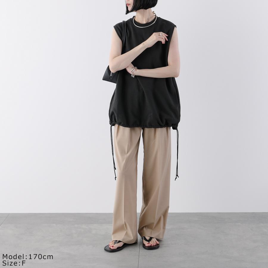 euphoric' ユーフォリック ノースリーブスウェット EU-CT5101 レディース コットン バルーン プルオーバー カラー2色 ...