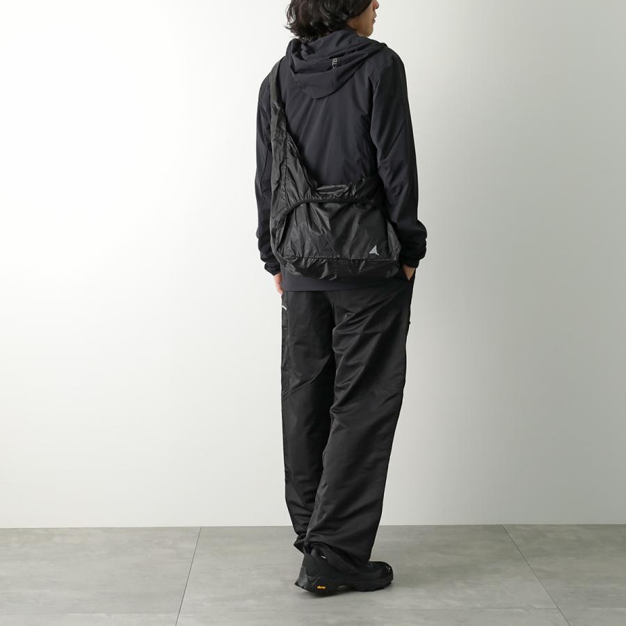 ROA（ファッション） ROA ロア ショルダーバッグ Packable Knot Bag RBUW260FA49 メンズ ナイロン パッカブル クロスボディ エコバッグ 鞄 BLK0001 ...