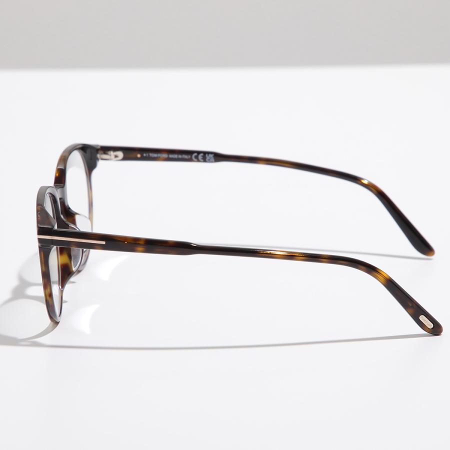 TOM FORD トムフォード メガネ TF5695-F-B FT5695-F-B メンズ ボストン型 ブルーライトカット セルフレーム フル ...