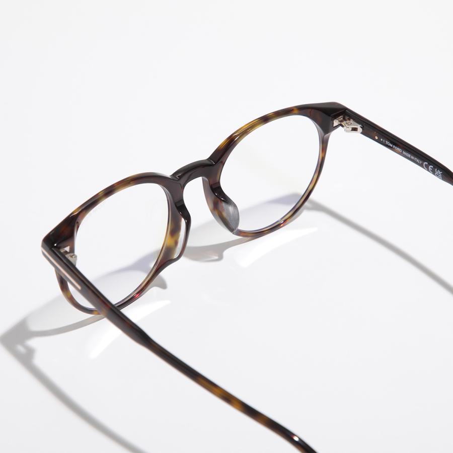 TOM FORD トムフォード メガネ TF5695-F-B FT5695-F-B メンズ ボストン型 ブルーライトカット セルフレーム フル ...