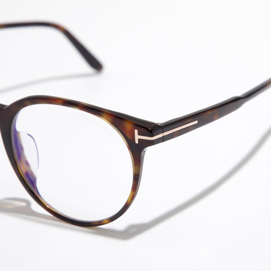 TOM FORD トムフォード メガネ TF5695-F-B FT5695-F-B レディース ボストン型 ブルーライトカット セルフレーム ...