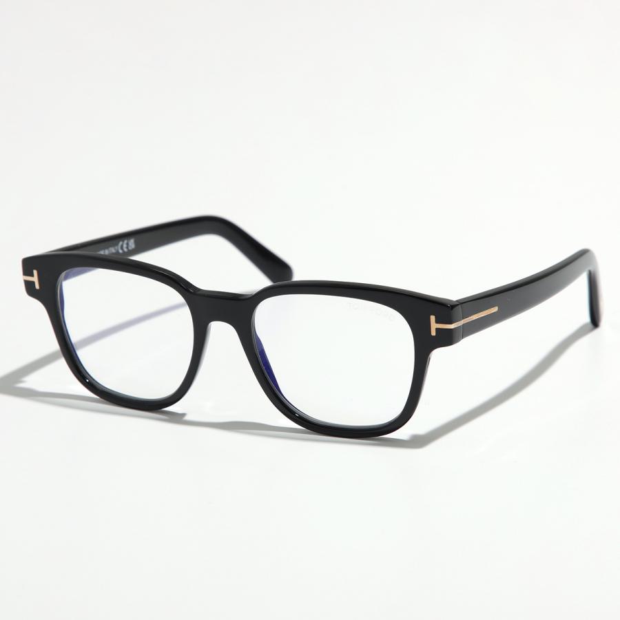 TOM FORD（トムフォード） メガネ TF5977-B FT5977-B メンズ レディース ウェリントン型 フルリム セルフレーム 黒縁 ...