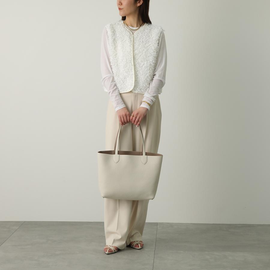 michino PARIS ミチノ パリ トートバッグ RIVOLI リヴォリ B138 198 レディース レザー リバーシブル 横長 A4 オフィス ロゴ 鞄 カラー2色 : インポート ...