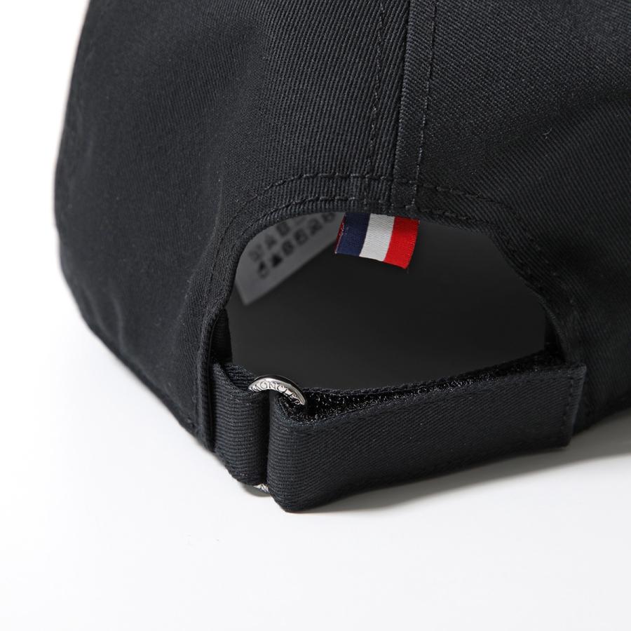 MONCLER モンクレール ベースボールキャップ BASEBALL CAP 3B00054 04863 メンズ コットンギャバジン ロゴ刺繍 ...