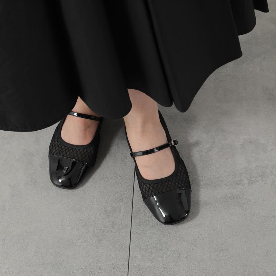 repetto レペット バレエシューズ Georgiana mesh Mary janes メリージェーン V4222VGMESH ...