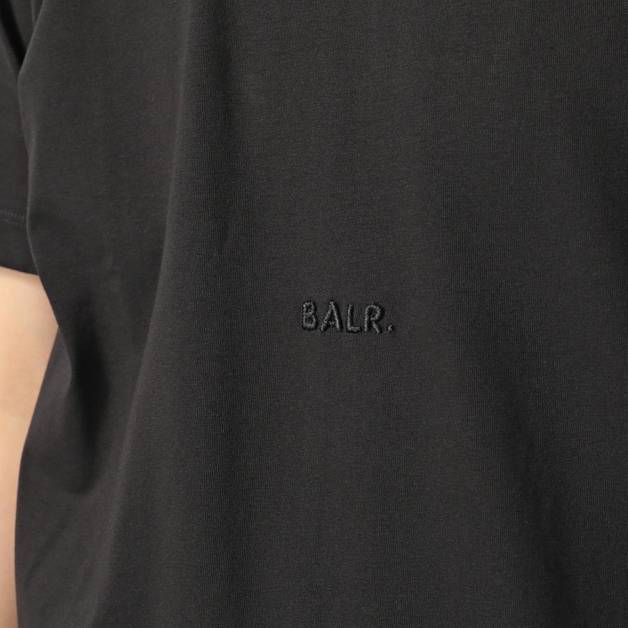 BALR. ボーラー Tシャツ Logo Slim T-Shirt B1112.1280 メンズ 半袖 カットソー クルーネック ストレッチ ロゴ刺繍 カラー2色 : インポートセレクト ...