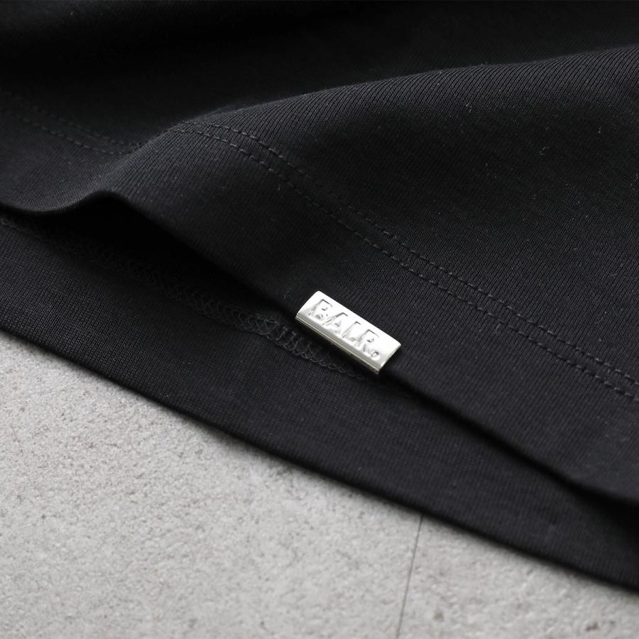 BALR. ボーラー Tシャツ Hex-Series T-Shirt B1112.1295 メンズ 半袖 カットソー ロゴT コットン クルーネック ストレッチ 撥水 Jet-Black ...