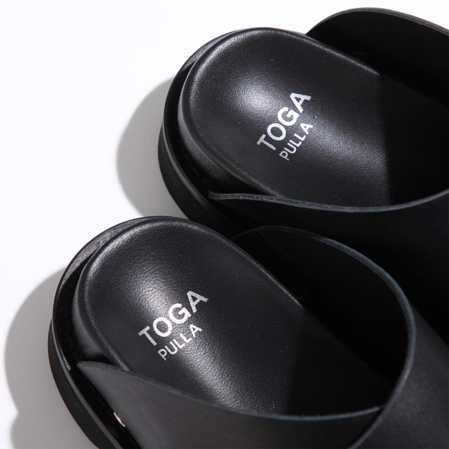 TOGA PULLA トーガ プルラ サンダル AJ1304 レディース レザー バックル ベルト シューズ 靴 BLACK : インポートセレクトmusee - 通販 - Yahoo!ショッピング