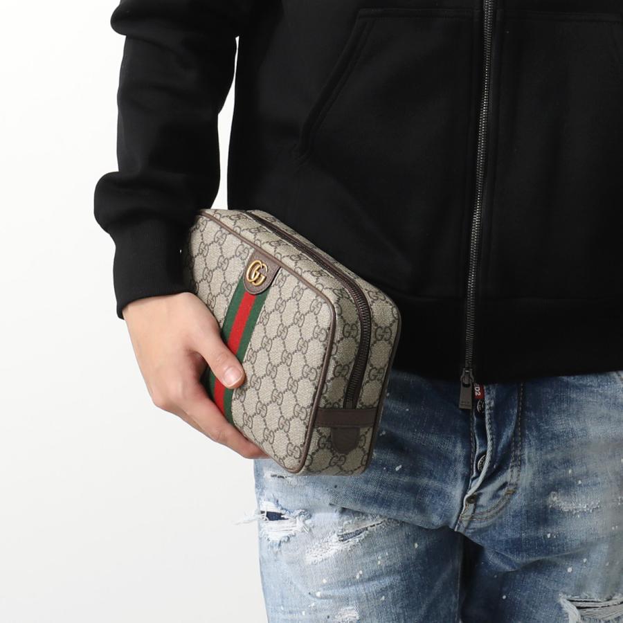 GUCCI グッチ クラッチバッグ 760019 96IWT メンズ レディース ダブルG セカンドバッグ ポーチ レザー GGスプリーム キャンバス 鞄 8745 : インポートセレクト ...