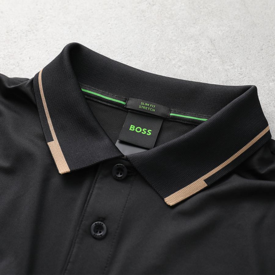 HUGO BOSS ヒューゴボス ポロシャツ 50506203 メンズ 半袖 ポリエステル ストレッチ 軽量 ロゴ カラー2色 : インポート ...