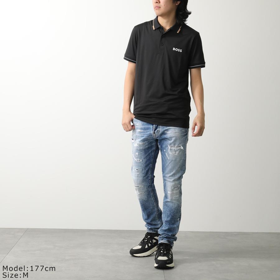 HUGO BOSS ヒューゴボス ポロシャツ 50506203 メンズ 半袖 ポリエステル ストレッチ 軽量 ロゴ カラー2色 : インポート ...