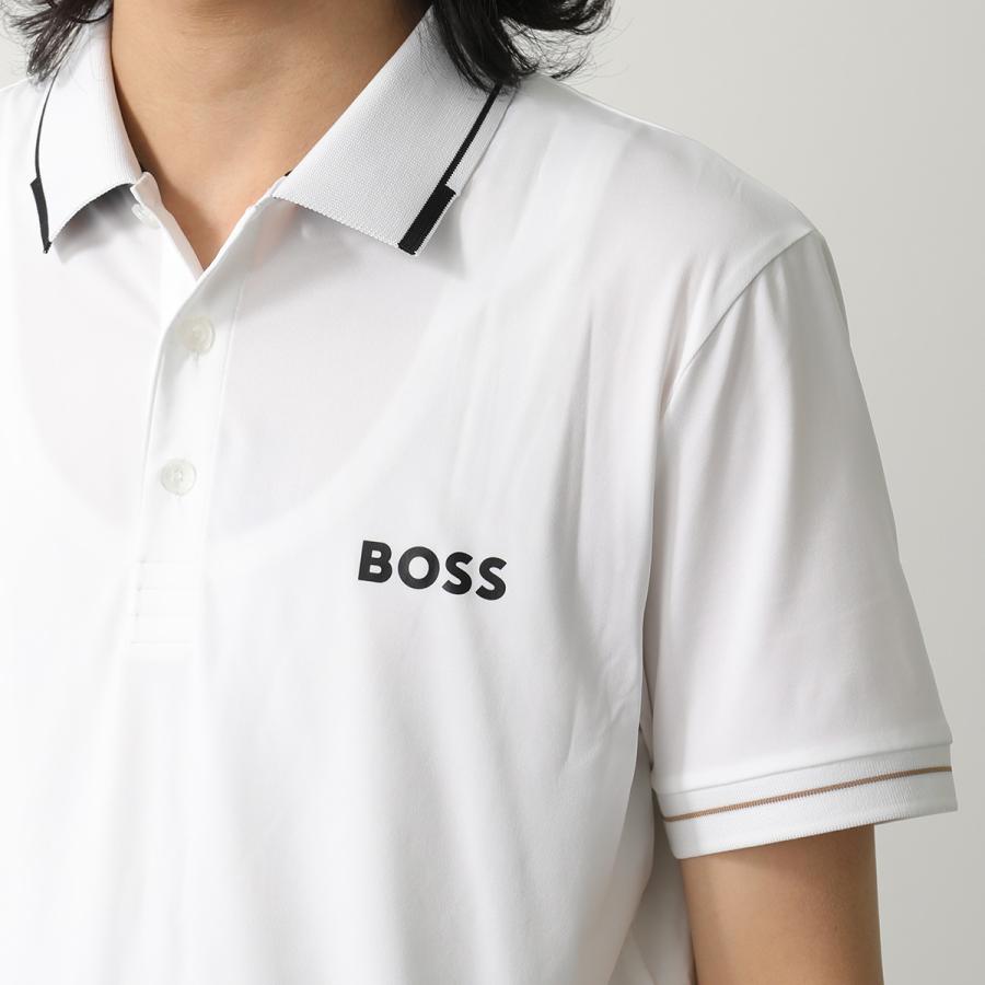 HUGO BOSS ヒューゴボス ポロシャツ 50506203 メンズ 半袖 ポリエステル ストレッチ 軽量 ロゴ カラー2色 : インポート ...