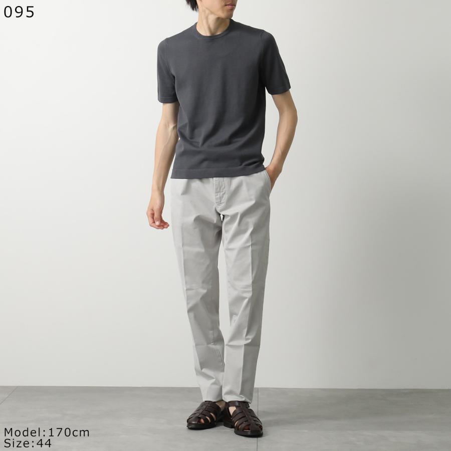 Gran Sasso GRAN SASSO グランサッソ ニット 58138 18120 メンズ セーター ニットT コットン クルーネック 12ゲージ 半袖 カラー9色 : インポート ...