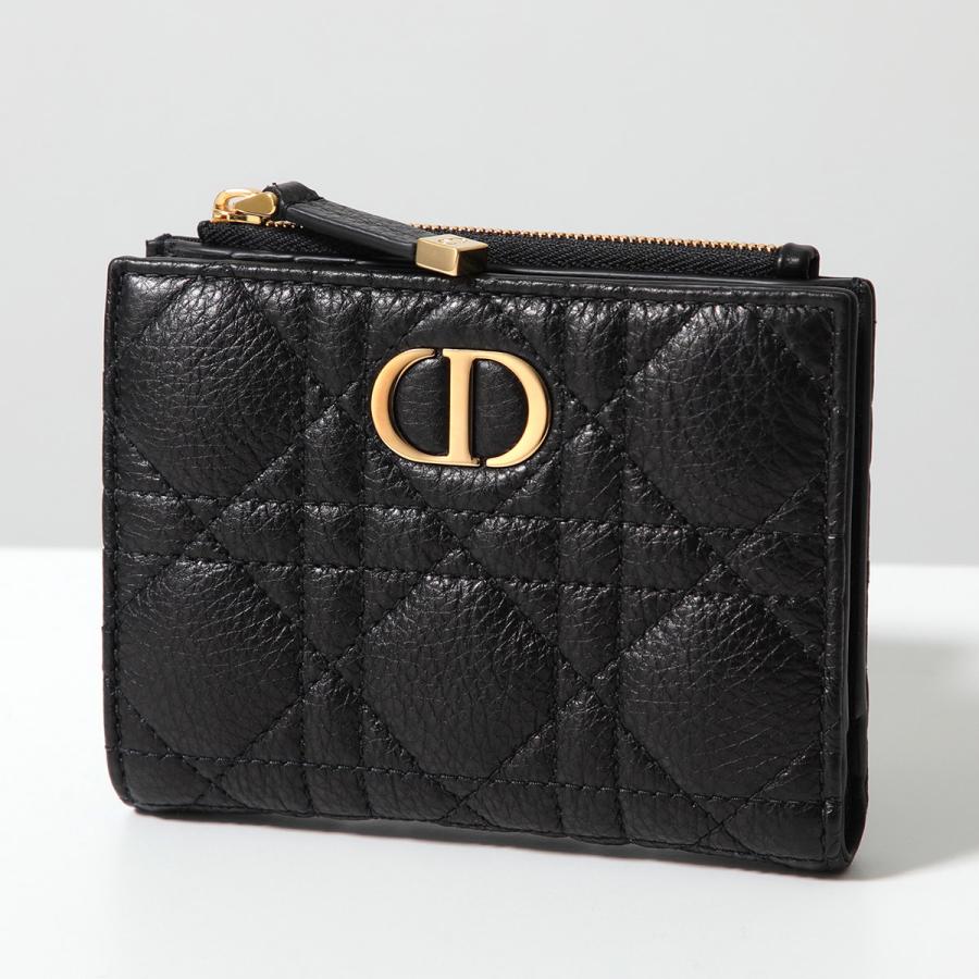 Christian Dior ディオール 二つ折り財布 Caro Dahlia カロ Christian Dior ディオール 二つ折り財布 Caro Dahlia カロ