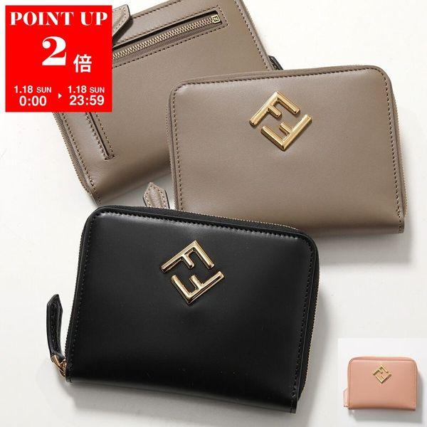 FENDI（フェンディ） 二つ折り財布 8M0508 ALV4 レディース FF
