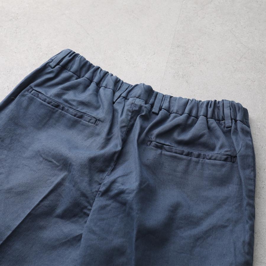 DEVORE Incipit デヴォレ インチピット ショートパンツ D155 G049 メンズ ハーフパンツ イージーショーツ ワンプリーツ リネンコットン ストレッチ 2色 : インポート ...