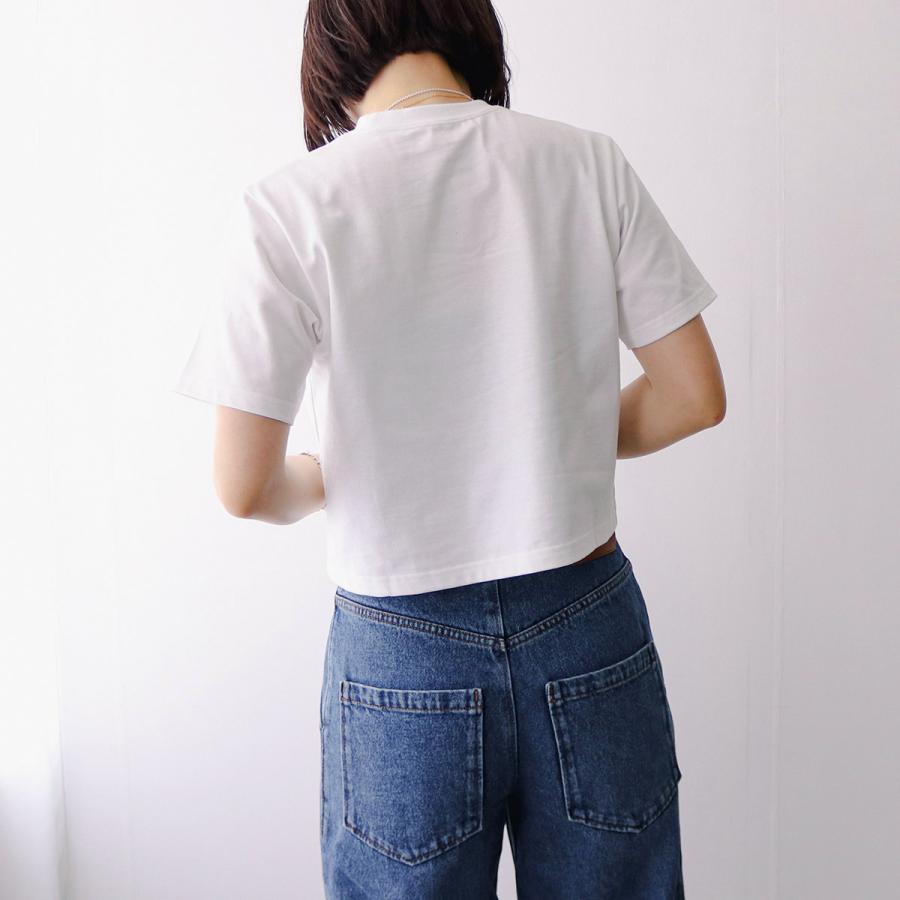 anana アナナ Tシャツ a19-007 レディース 半袖 コンパクト コットン カットソー クルーネック カラー2色 : インポートセレクトmusee - 通販 - Yahoo!ショッピング