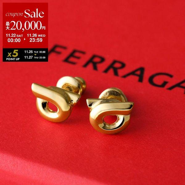FERRAGAMO フェラガモ ピアス 76 0697 レディース ガンチーニ スタッド アクセサリー 001/ORO : インポートセレクトmusee - 通販 - Yahoo!ショッピング