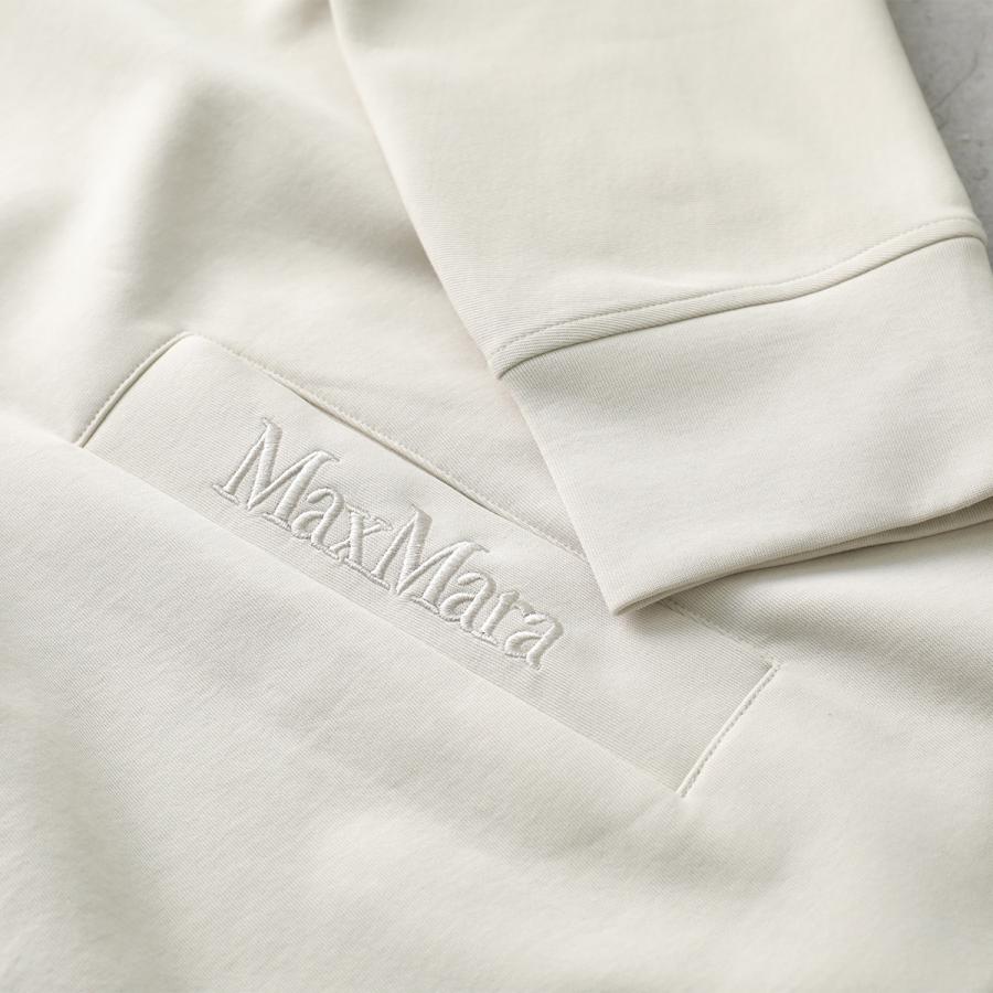 S MAXMARA MAX MARA エス マックスマーラ パーカー VERBANO ヴェルバーノ レディース 長袖 ジップアップ フーディ ロゴ コットンブレンド 002 : インポート ...