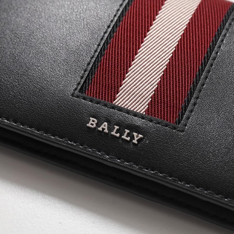Bally BALLY バリー 長財布 BALIRO.DSH 6309713 VT837 6309714 VT838 メンズ 二つ折り メタルロゴ レザー バリーストライプ U901P ...