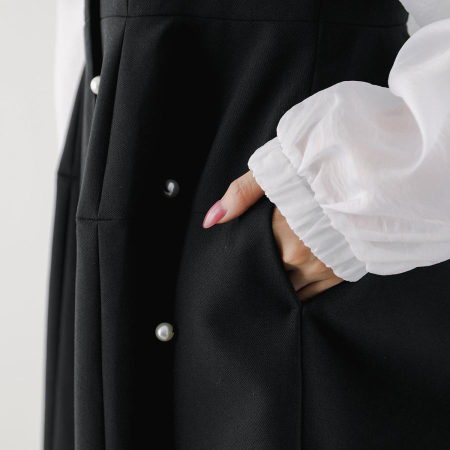 PICCIN PERLA ピッチン ベスト 904570 レディース パール ジレ フレア ノースリーブ 91 : インポートセレクトmusee - 通販 - Yahoo!ショッピング